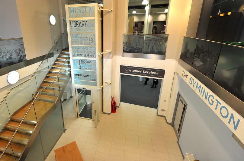 A cabin platform lift is designed to provide vertical movement between ...