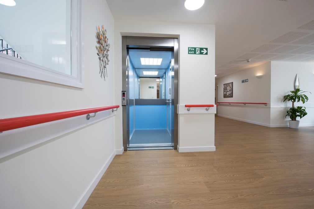 What is a low-speed passenger lift?