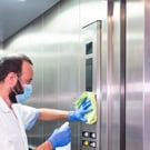 Step 2 - Clean from top to bottom